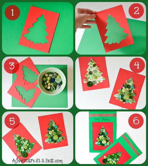 Making Christmas Cards With Toddlers Making Christmas Cards With Toddlers